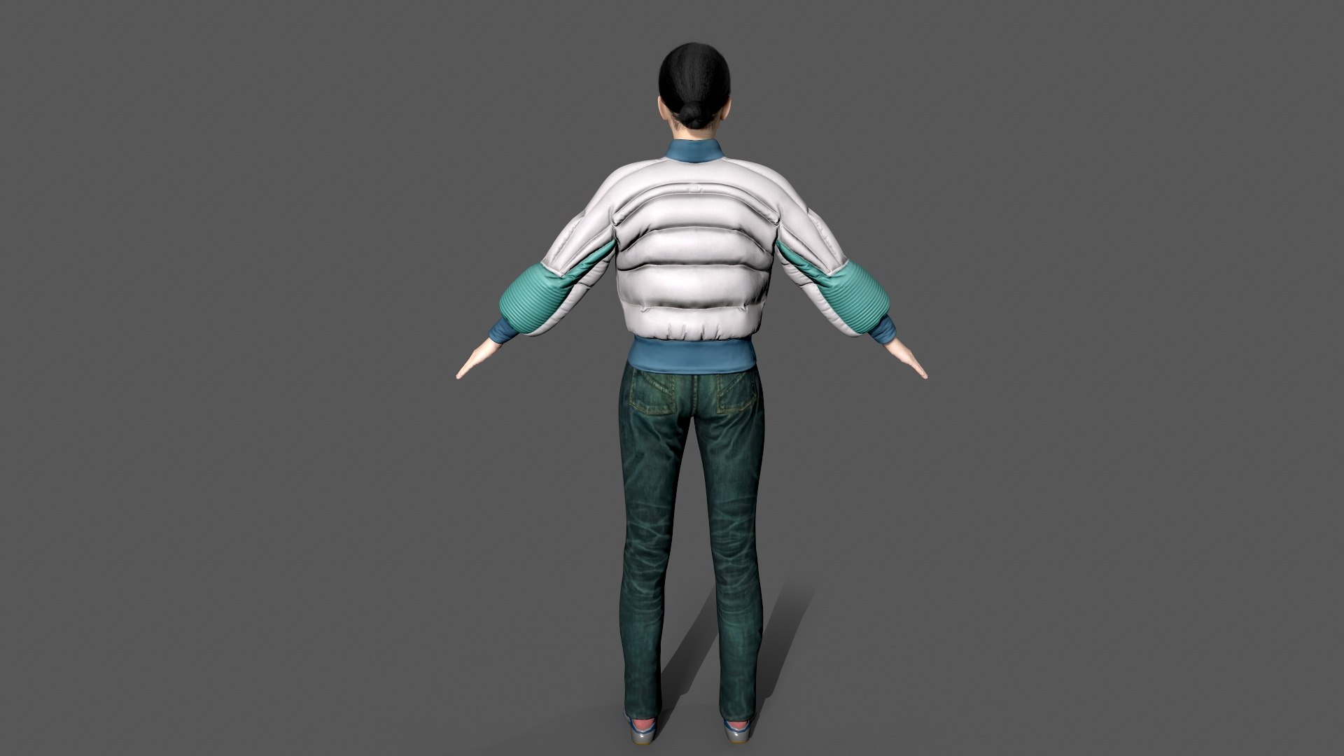 Woman Character 3d Model Turbosquid 2218847