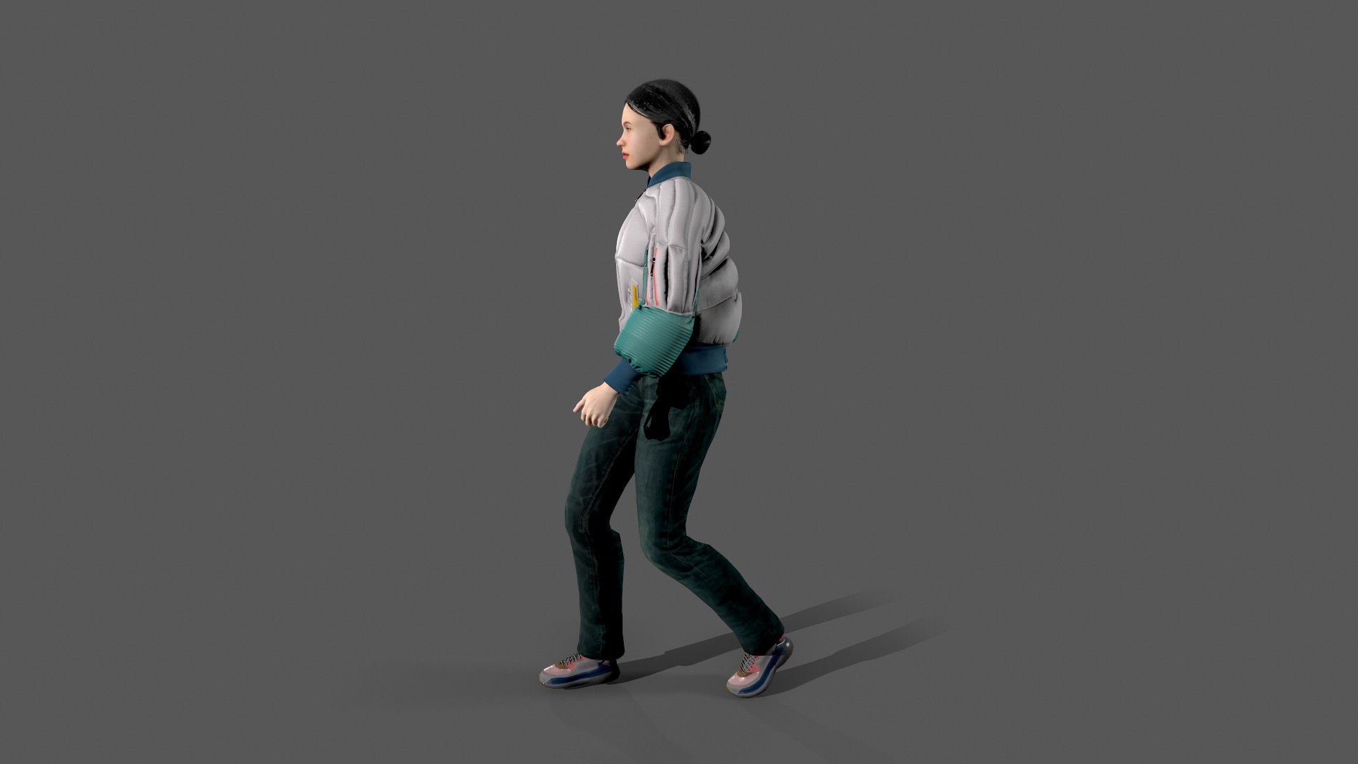 Woman Character 3d Model Turbosquid 2218847