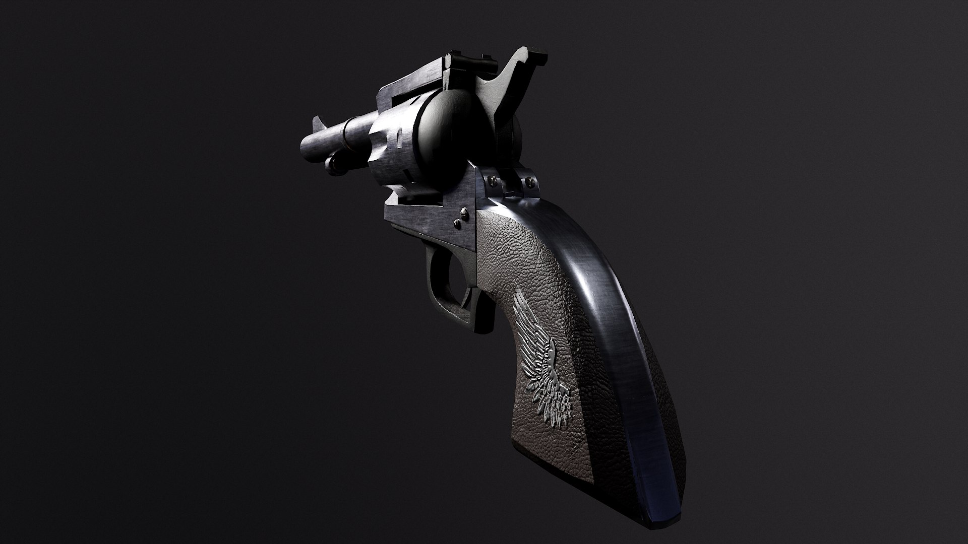 Revolver Quickdraw Army 3D - TurboSquid 1813259