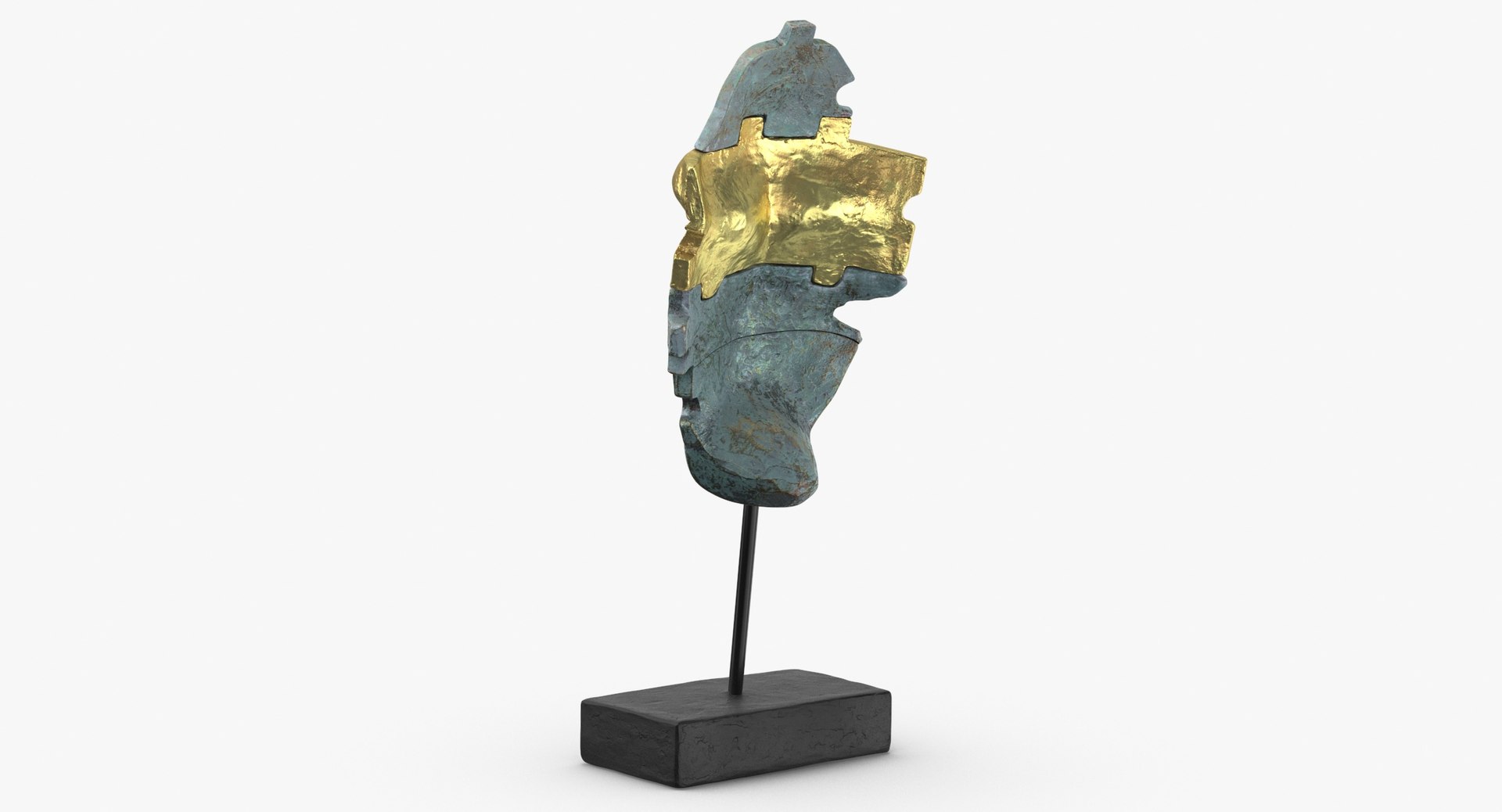 Face Mask Statue 01 3D Model - TurboSquid 1513081