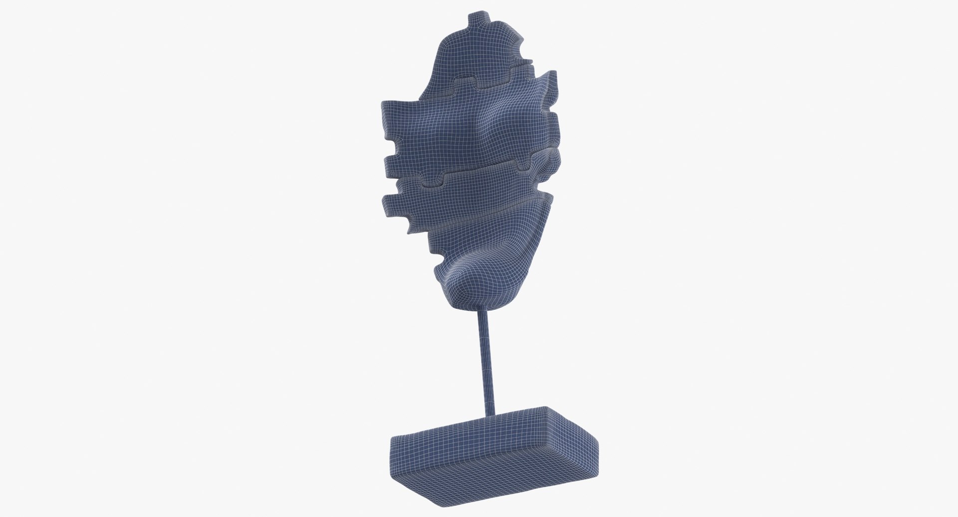 Face Mask Statue 01 3D Model - TurboSquid 1513081