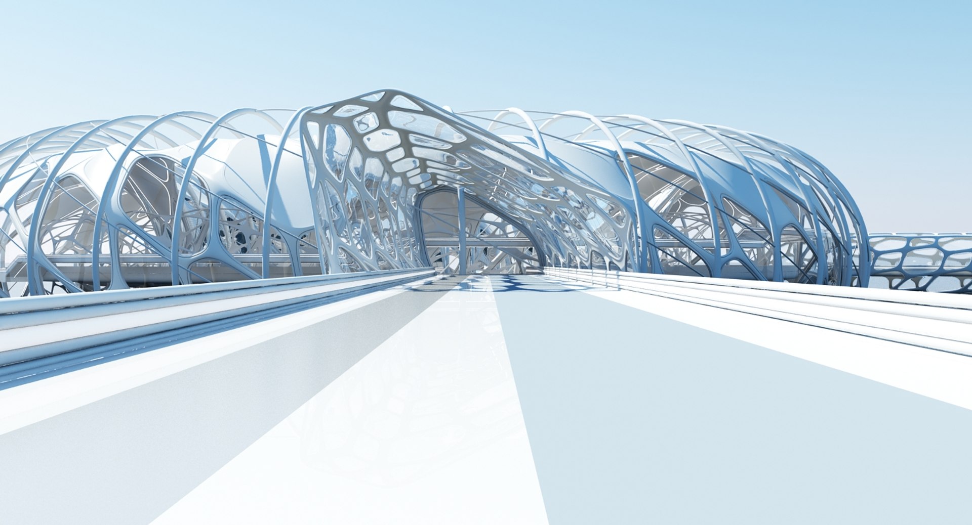 architectural structure 3d max