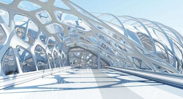 architectural structure 3d max