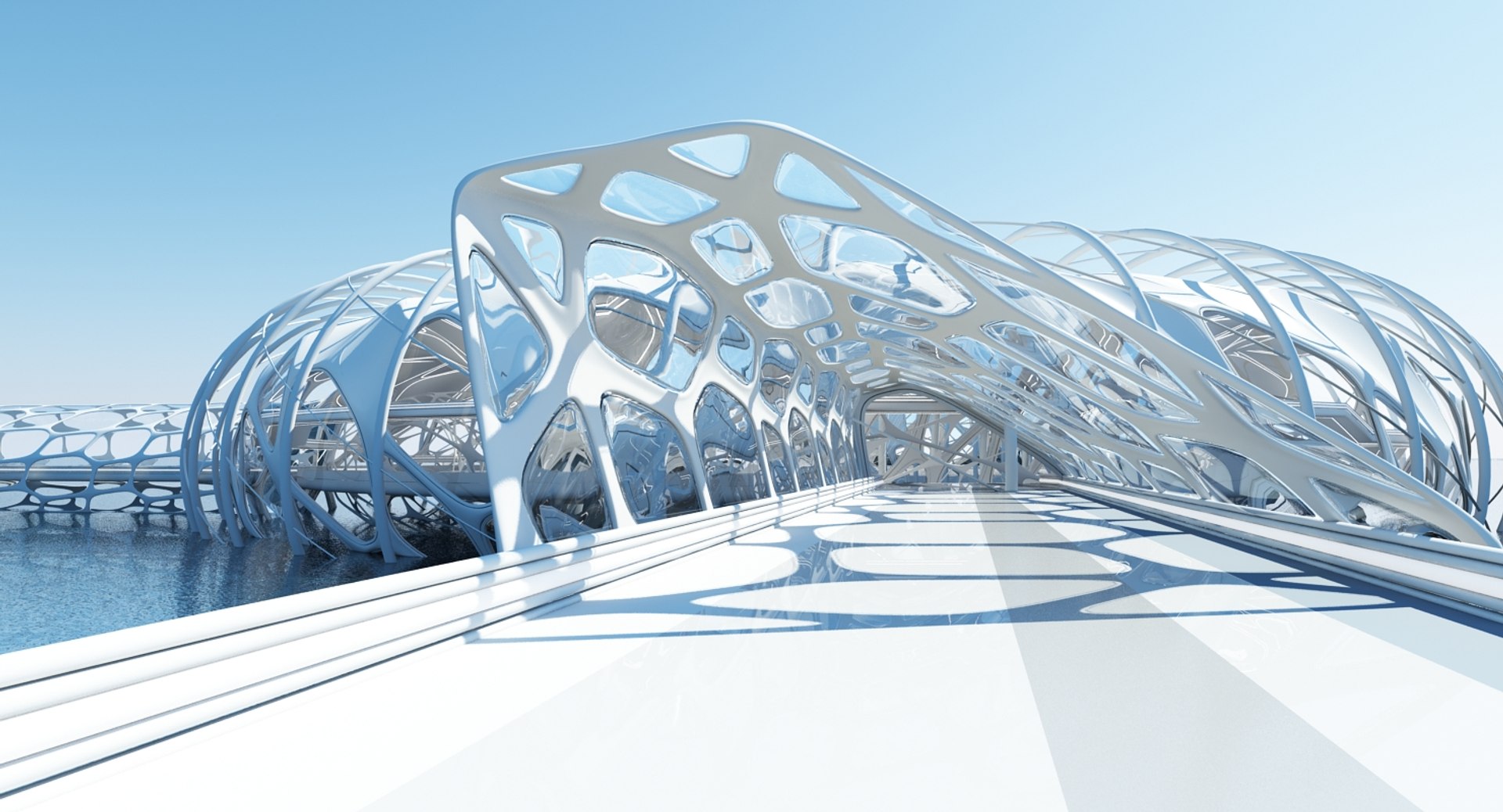 architectural structure 3d max