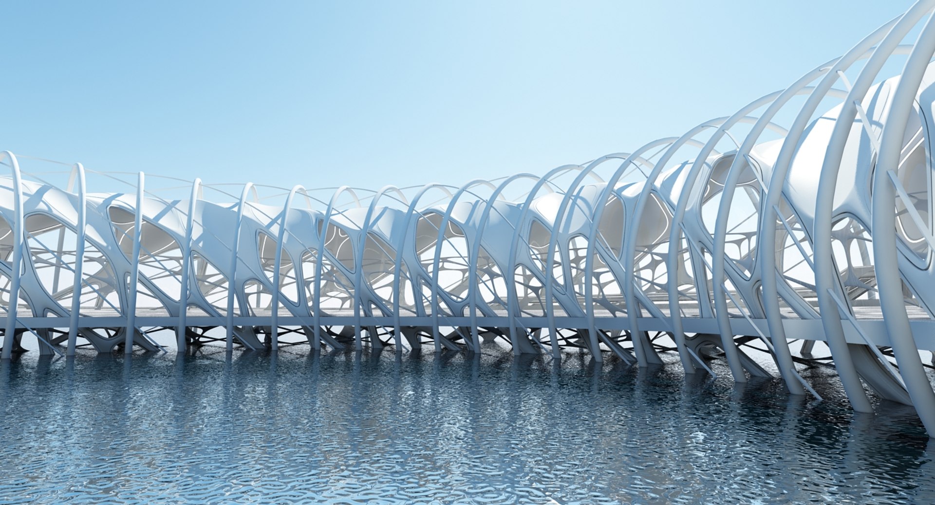 architectural structure 3d max