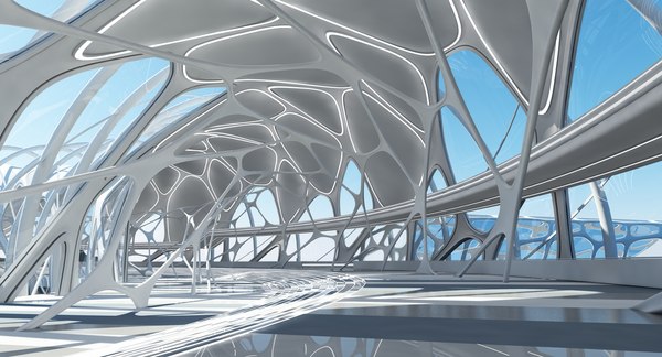 architectural structure 3d max