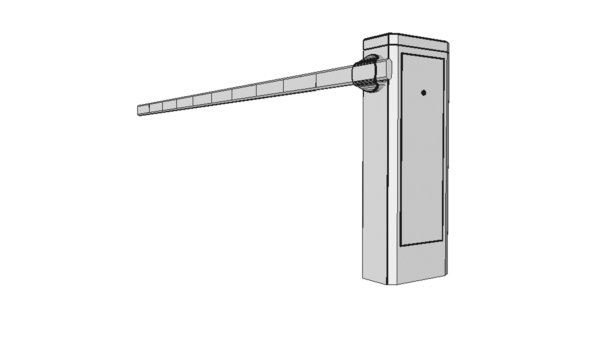 3D Model Automatic Barrier - TurboSquid 1951734