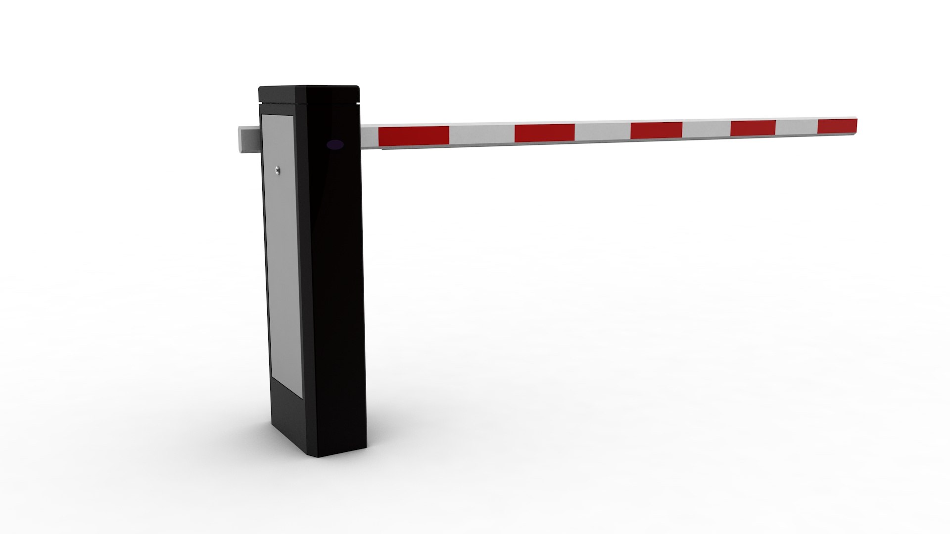 3D Model Automatic Barrier - TurboSquid 1951734