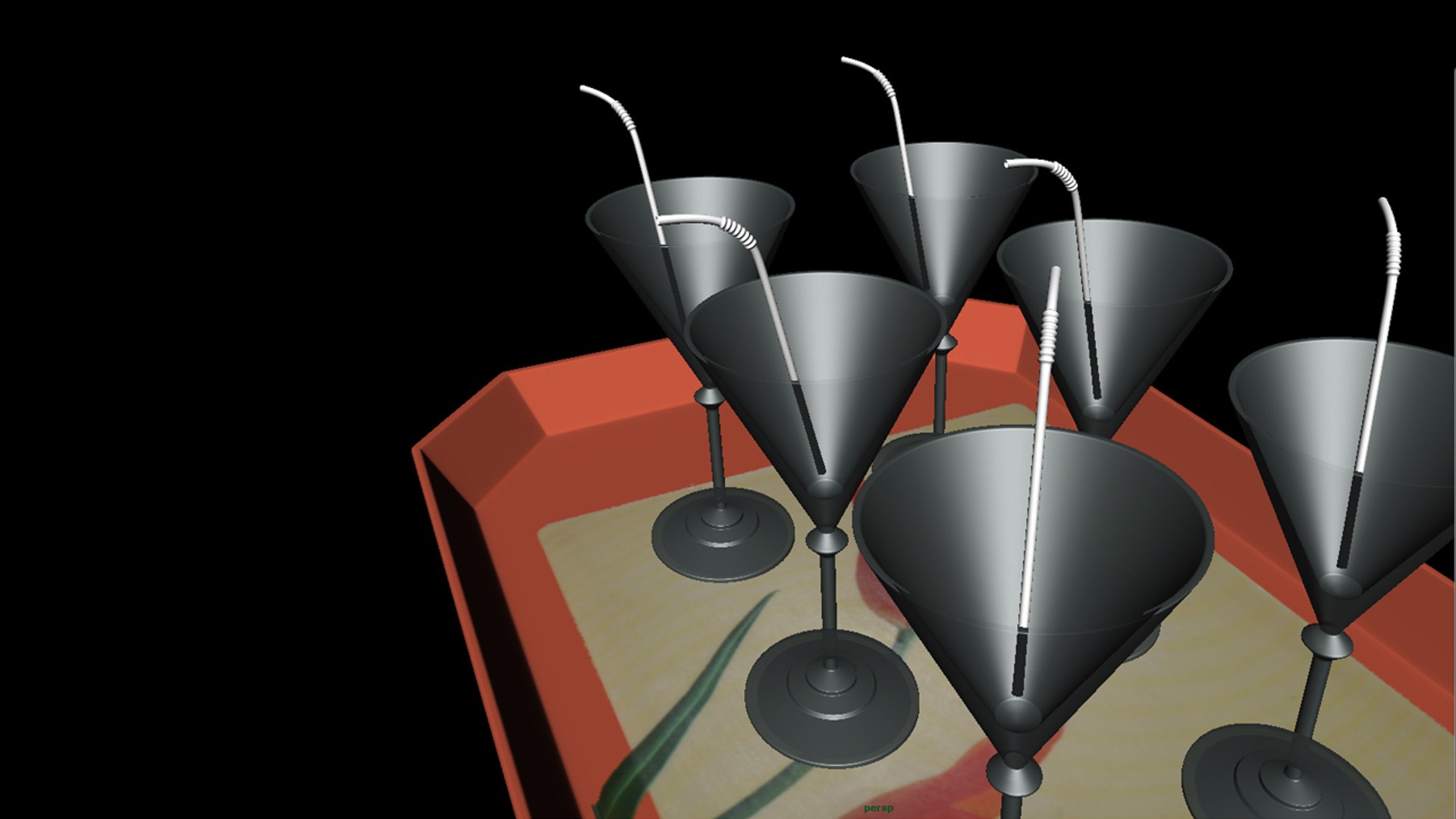 3d juice tray model