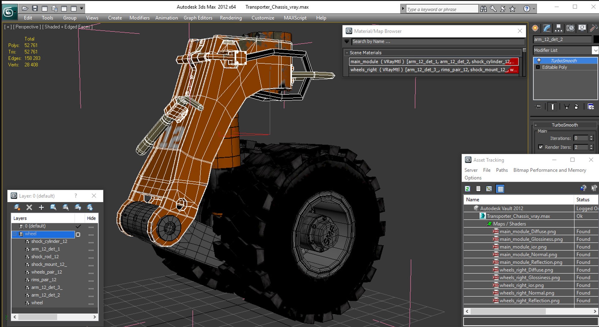 3D Transporter Chassis - TurboSquid 1418900
