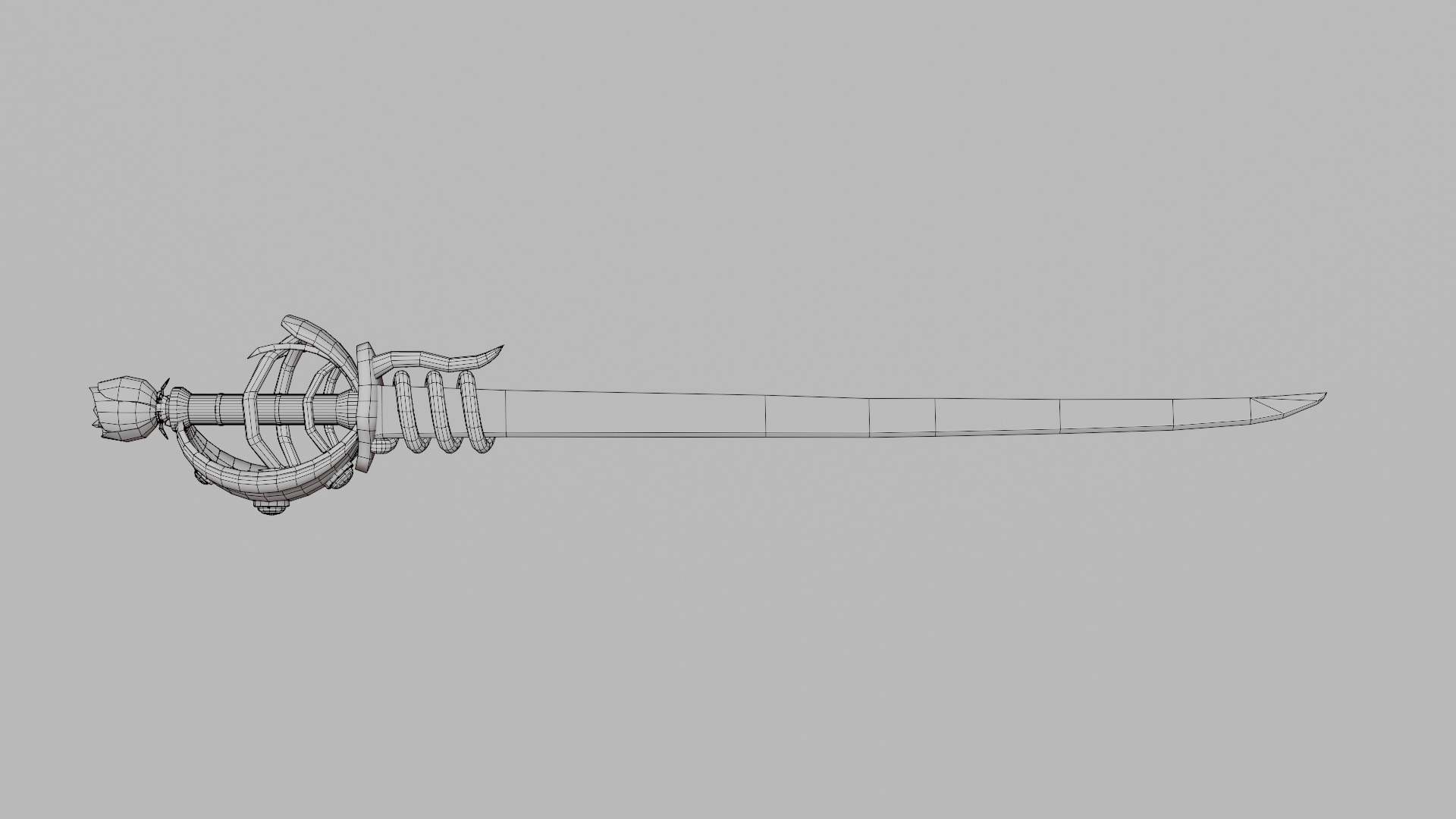 Rose Sword Fantasy 3D - TurboSquid 2236459