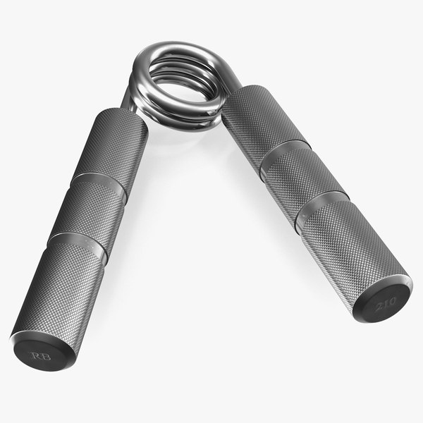 3D steel fitness hand gripper - TurboSquid 1458578