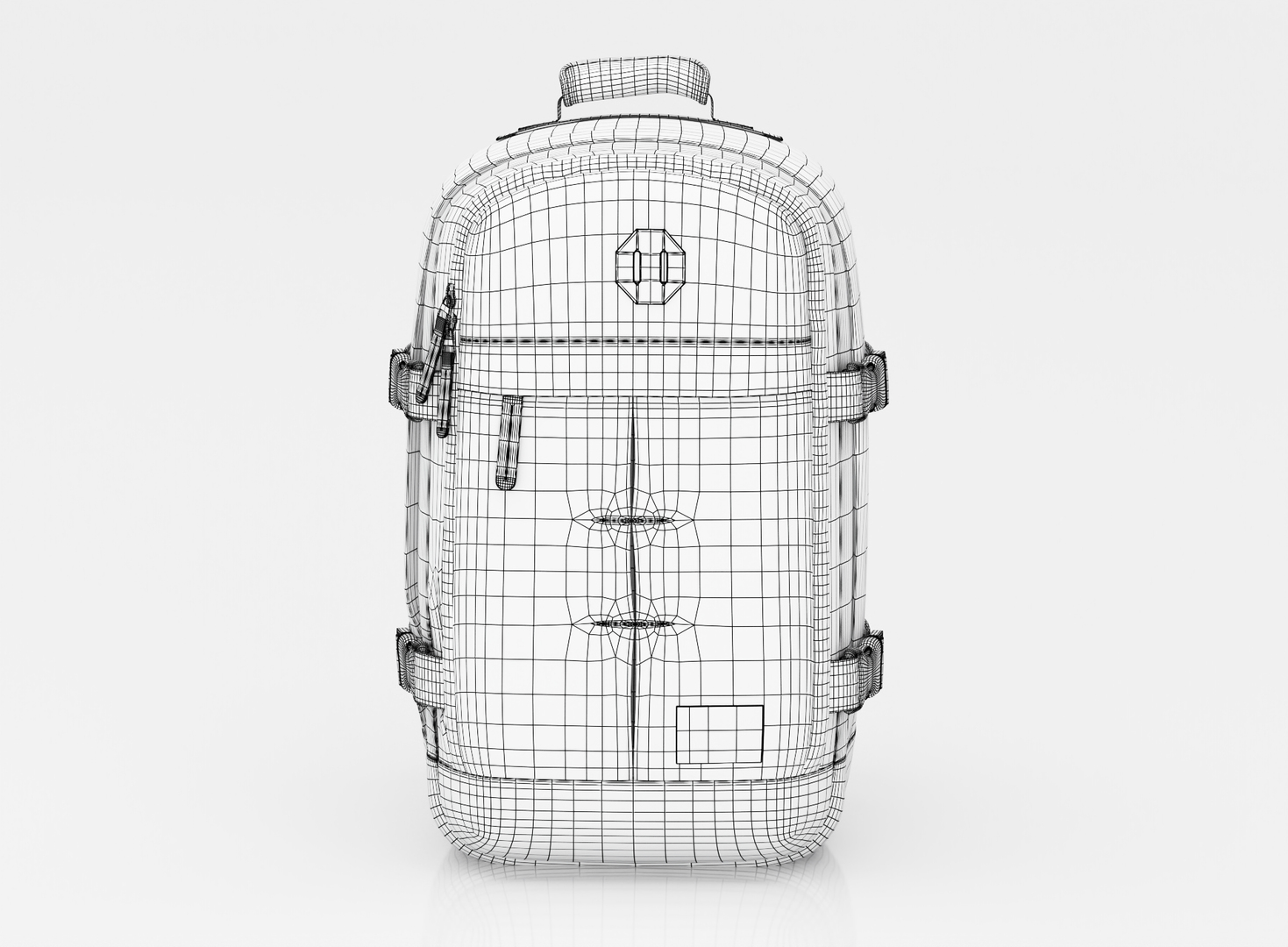 3D Travel Camping Cabin Max Backpack - TurboSquid 2349565