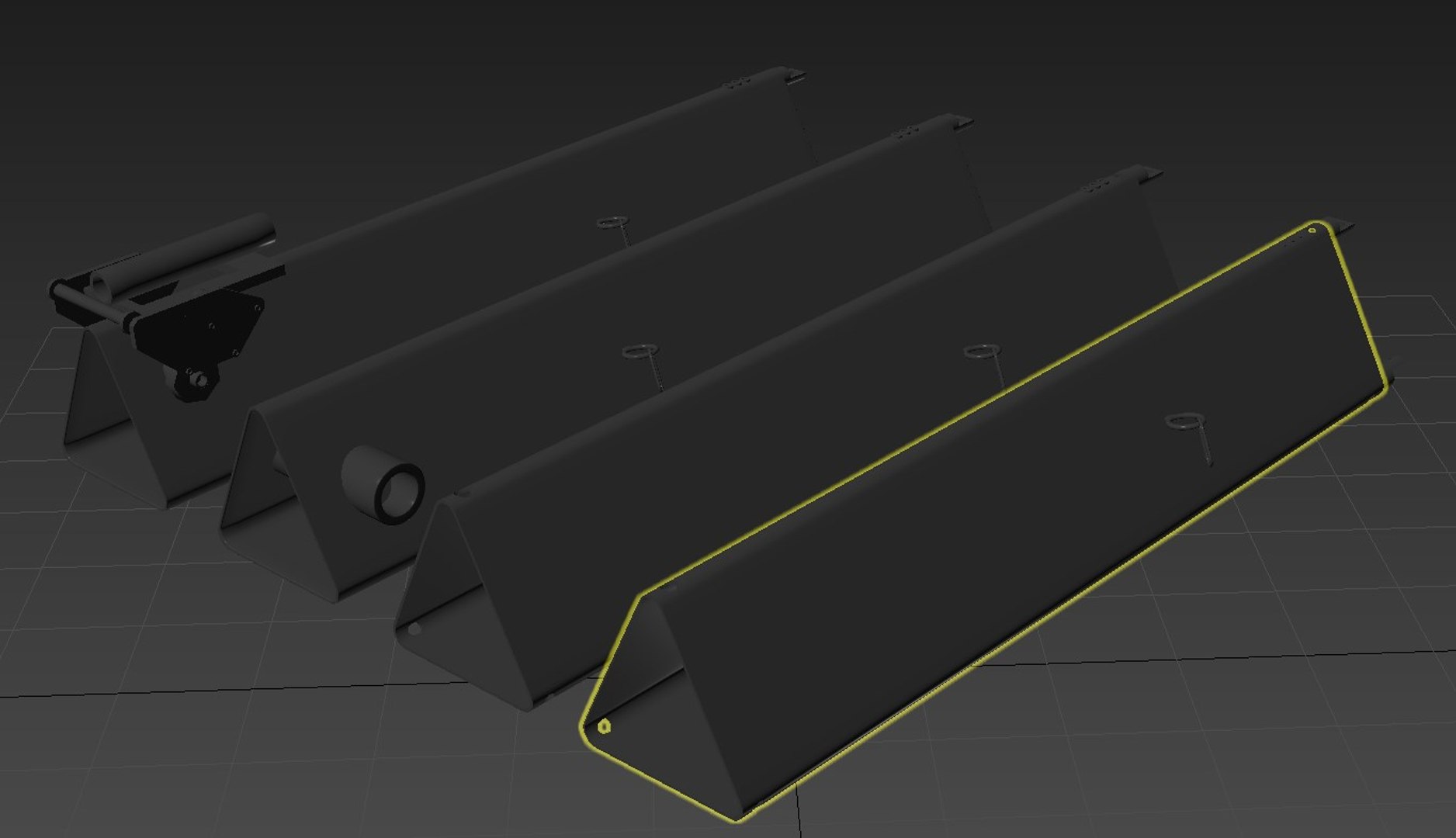 3d industrial tools hardware model