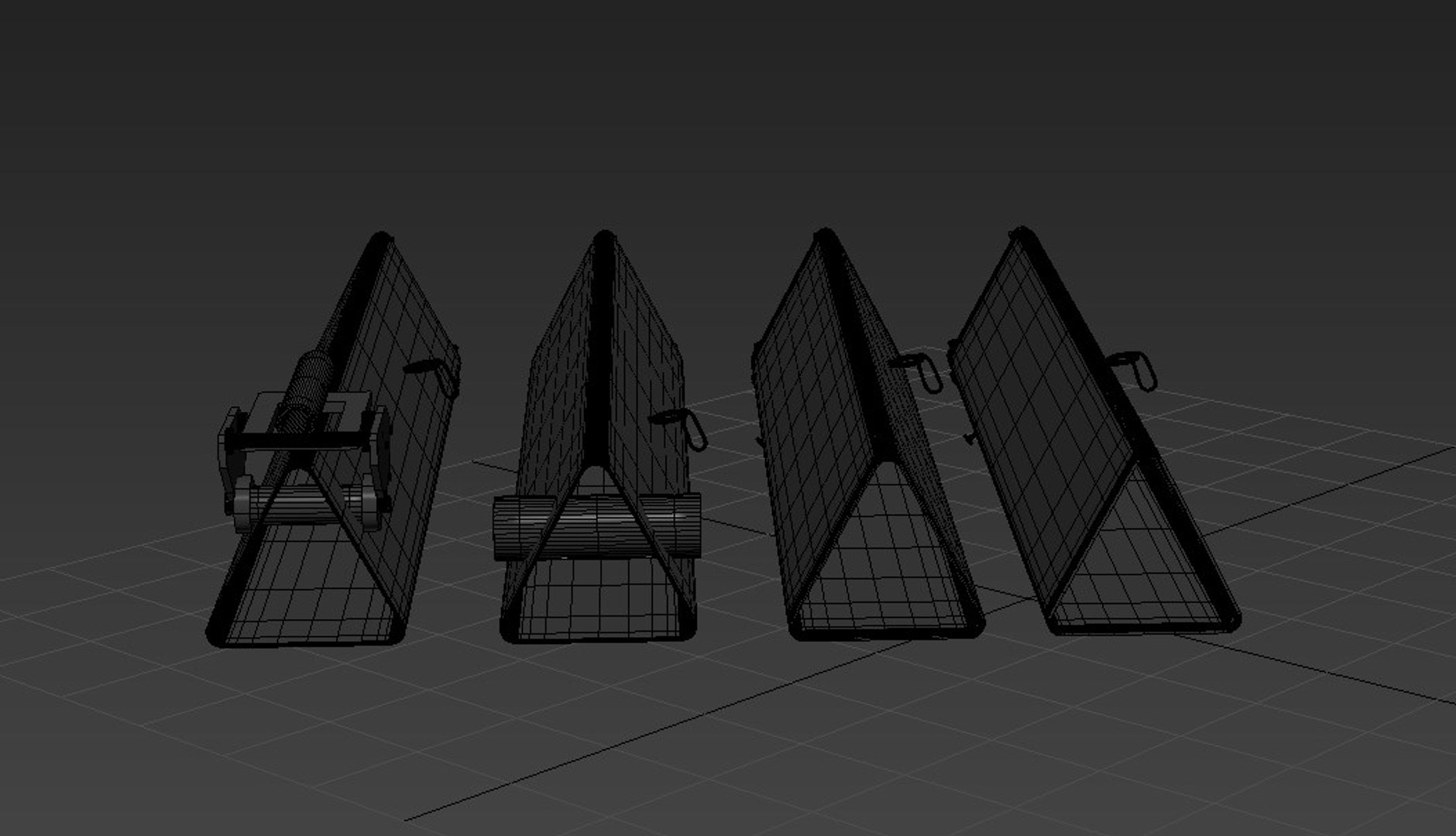3d industrial tools hardware model