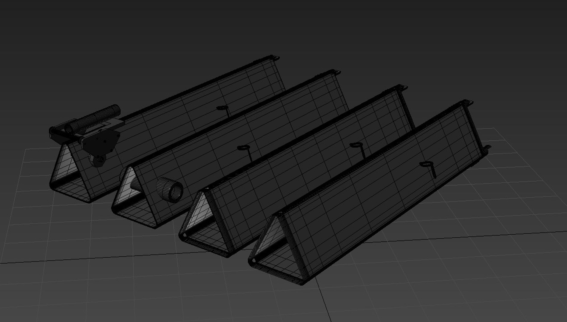 3d industrial tools hardware model