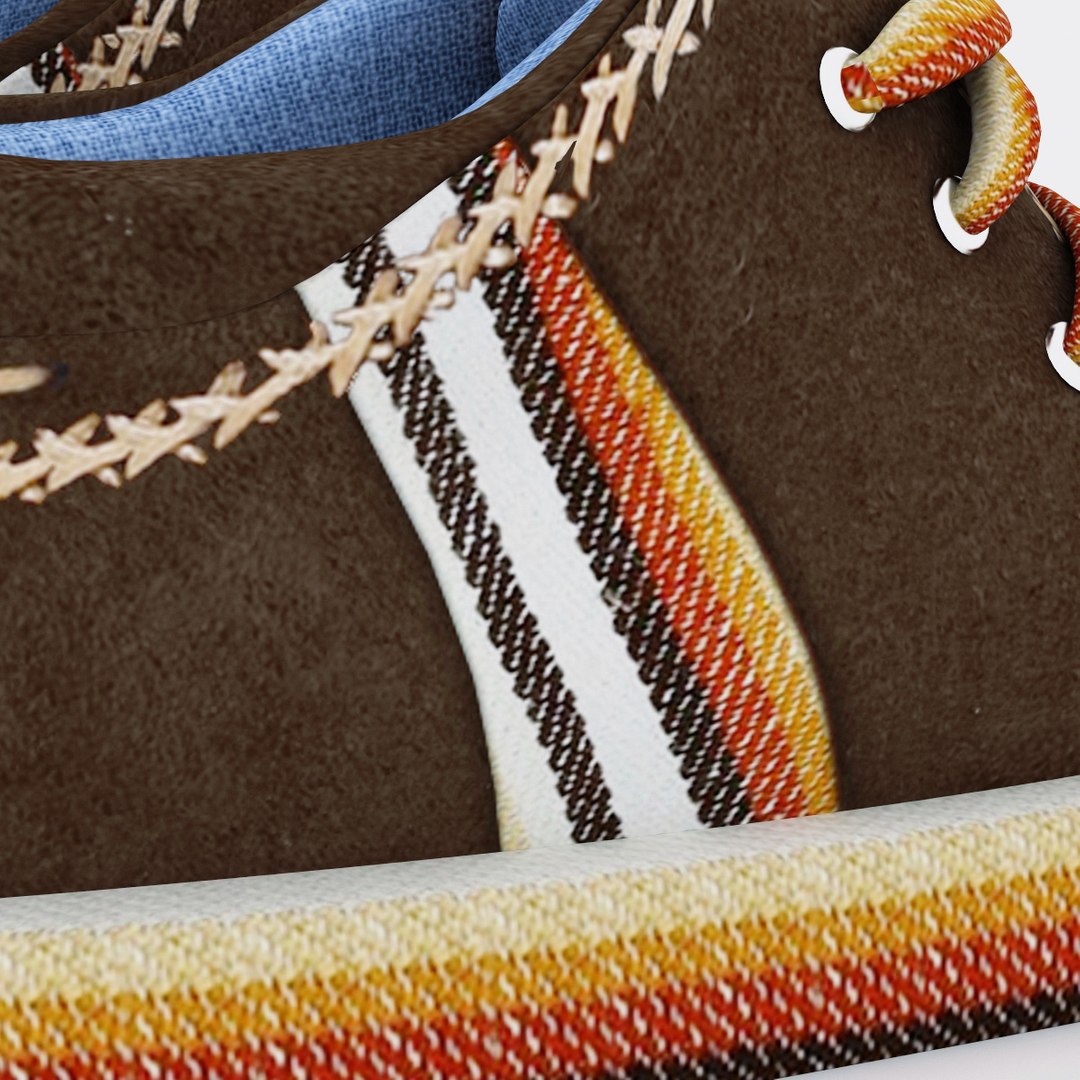 3d model shoes modeled