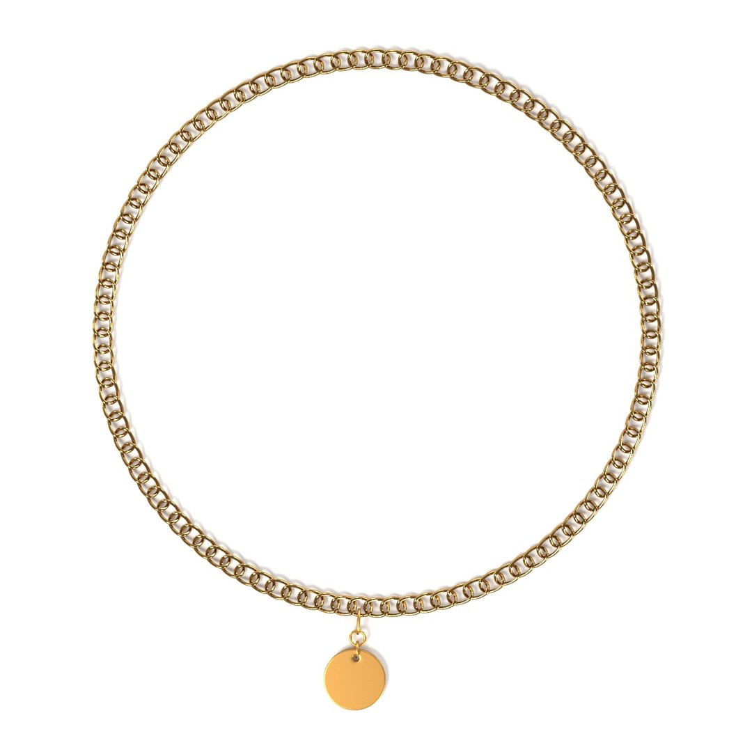 Necklace Neck 3d Model