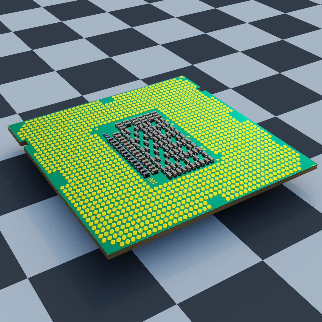 3D Processor Socket 1155 Model - TurboSquid 1591194