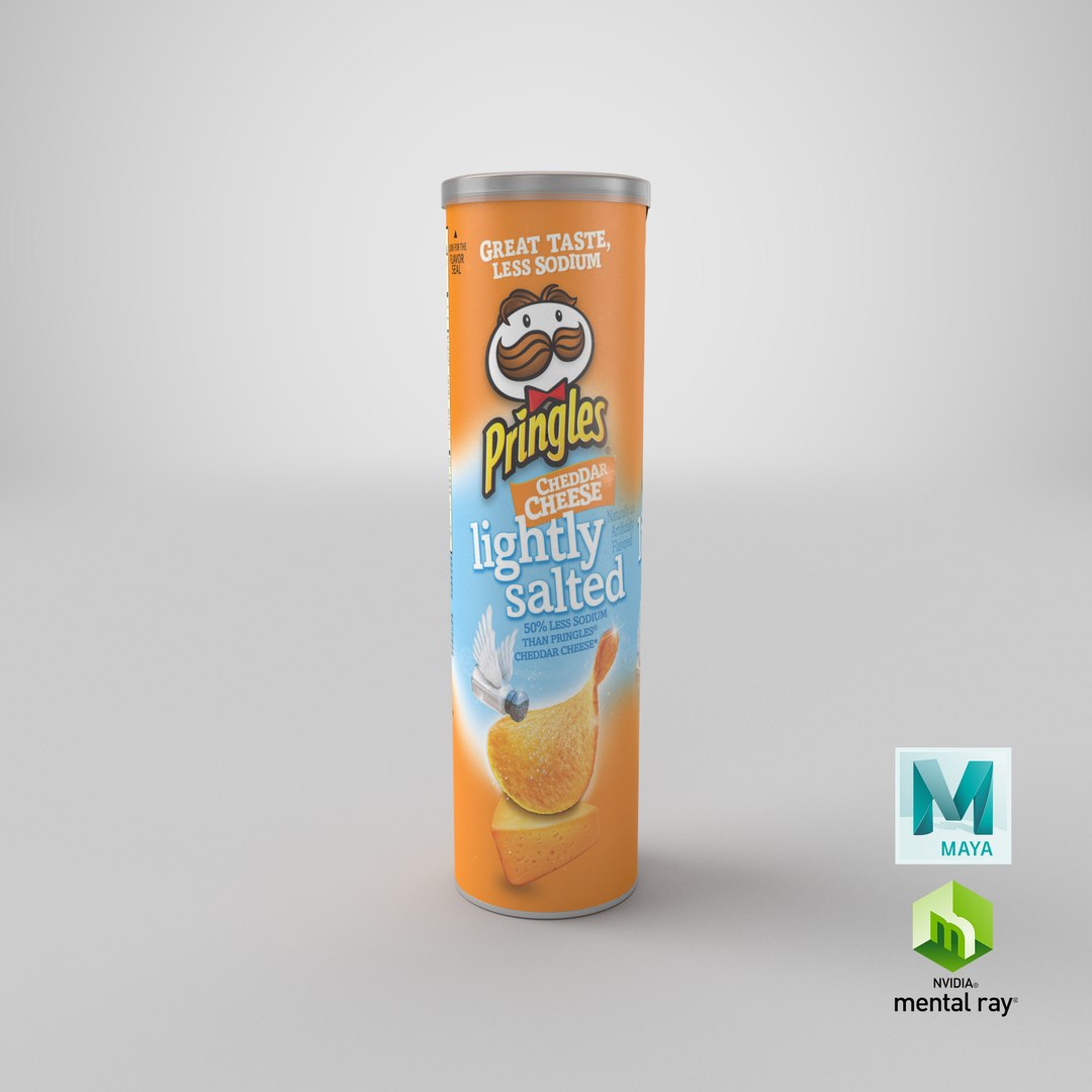 3D Model Pringles Modeled - TurboSquid 1361107