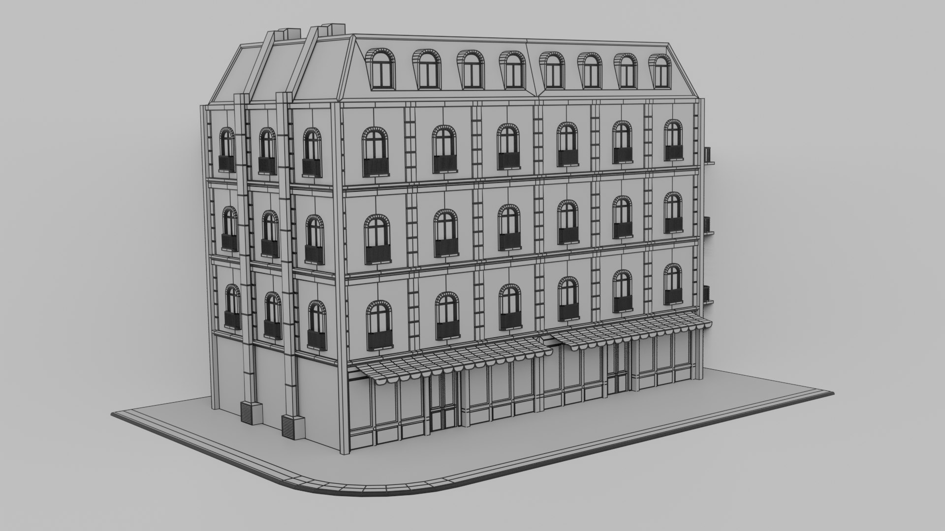 Building Low-poly 3D Model 3D Model - TurboSquid 1868424