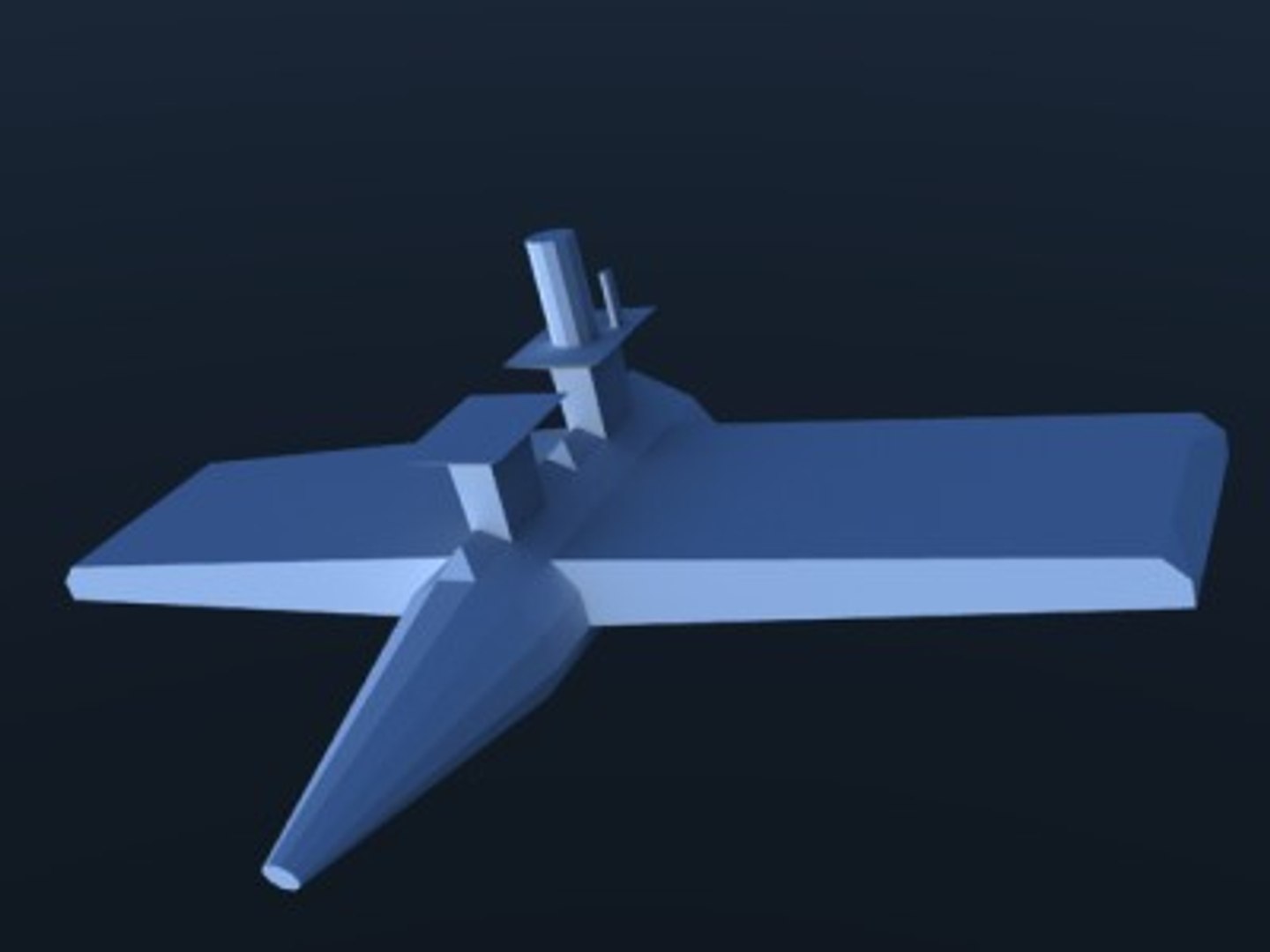3d Airplane Mars Model