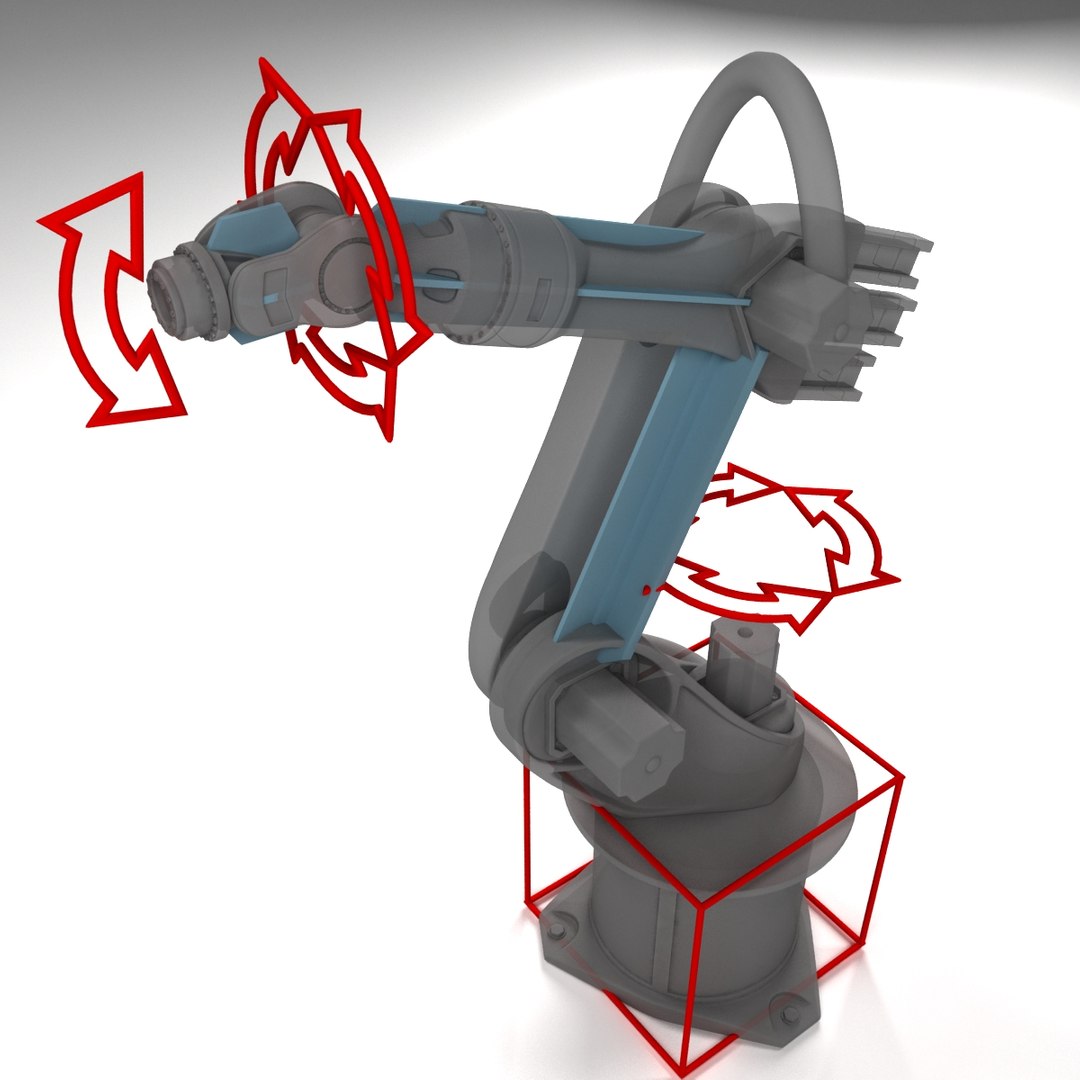3ds Kuka Mechanical Arm