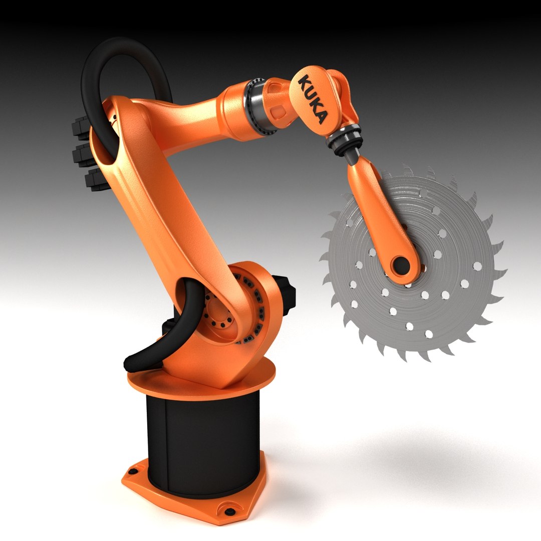 3ds Kuka Mechanical Arm