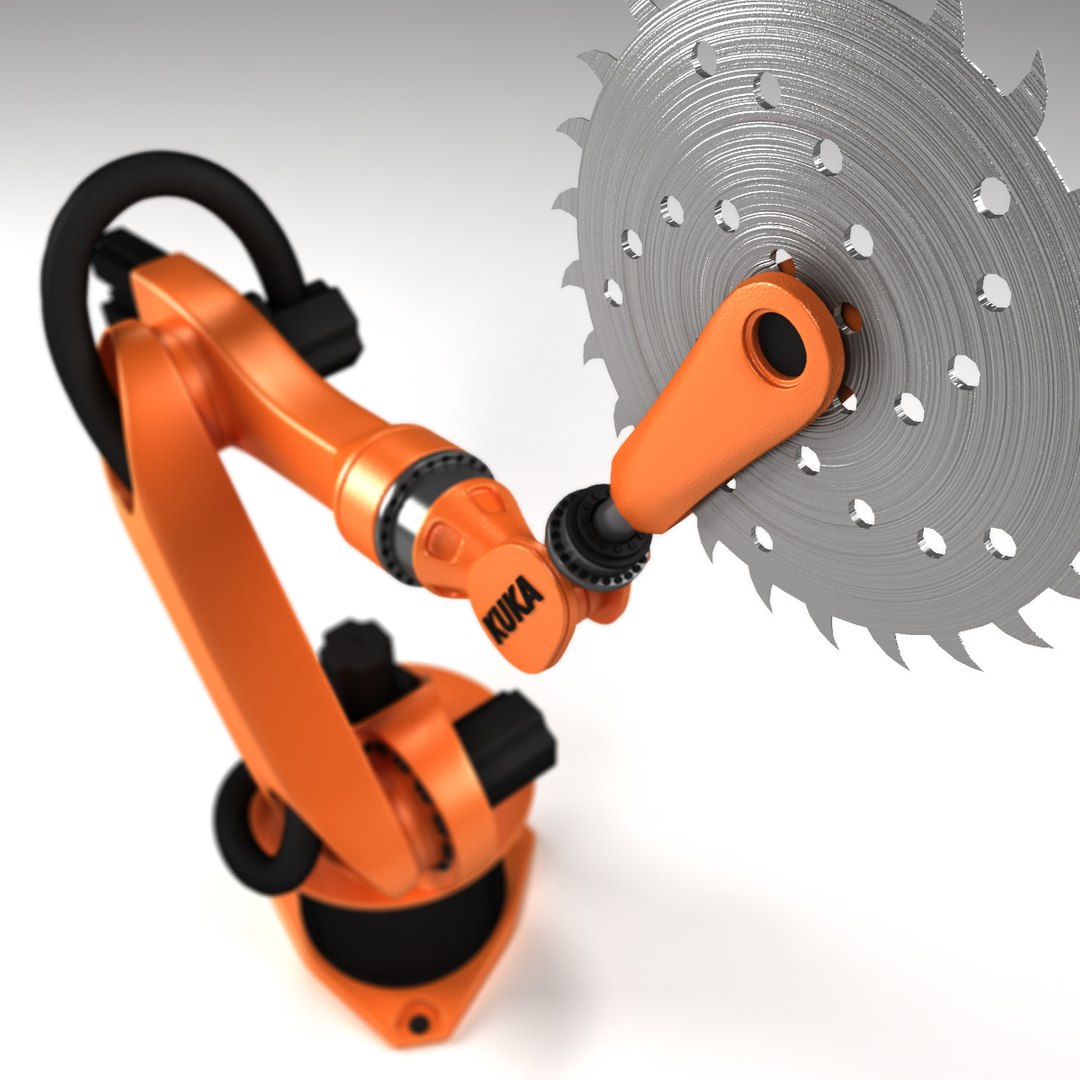 3ds Kuka Mechanical Arm