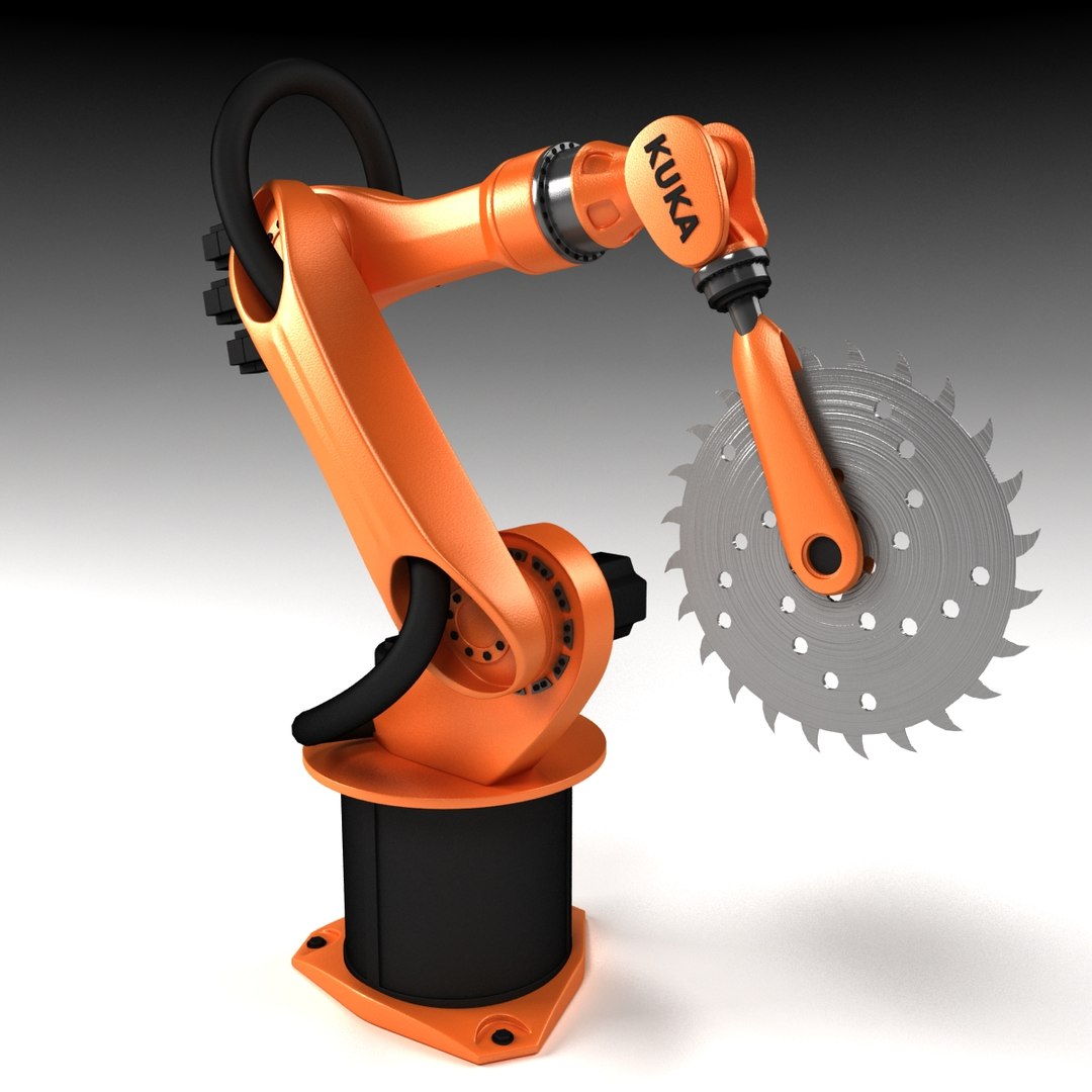 3ds Kuka Mechanical Arm