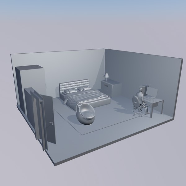 Free 3D Bedroom Models | TurboSquid