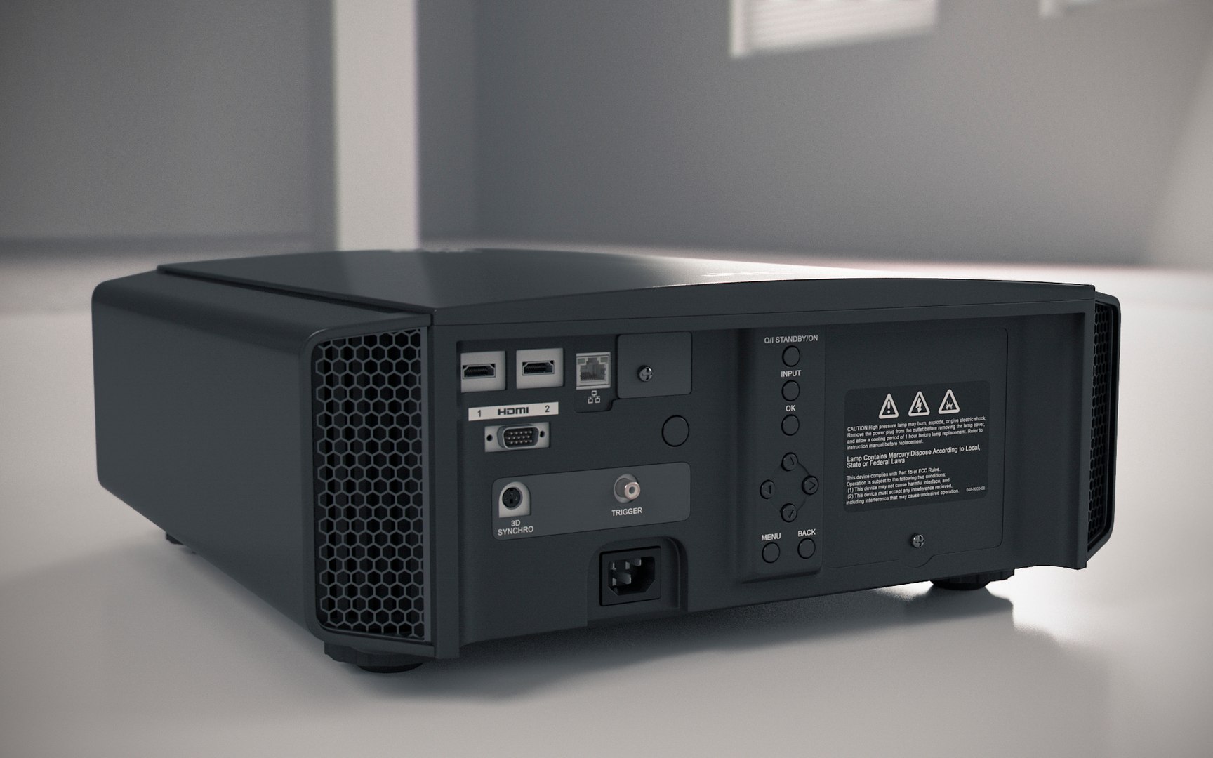 Video Projector Model - TurboSquid 1342087