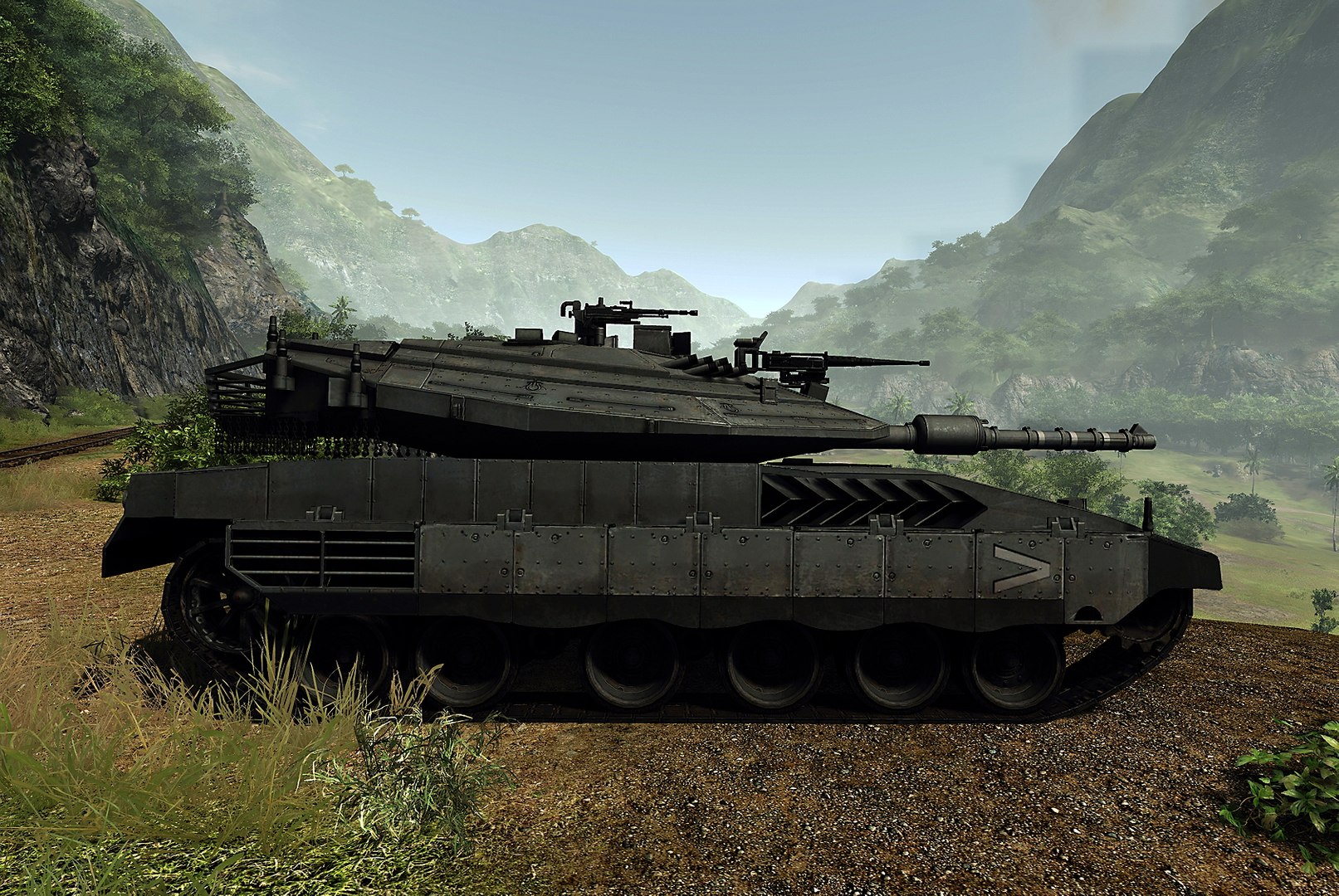 3d Model Merkava Mk Iv Battle Tank