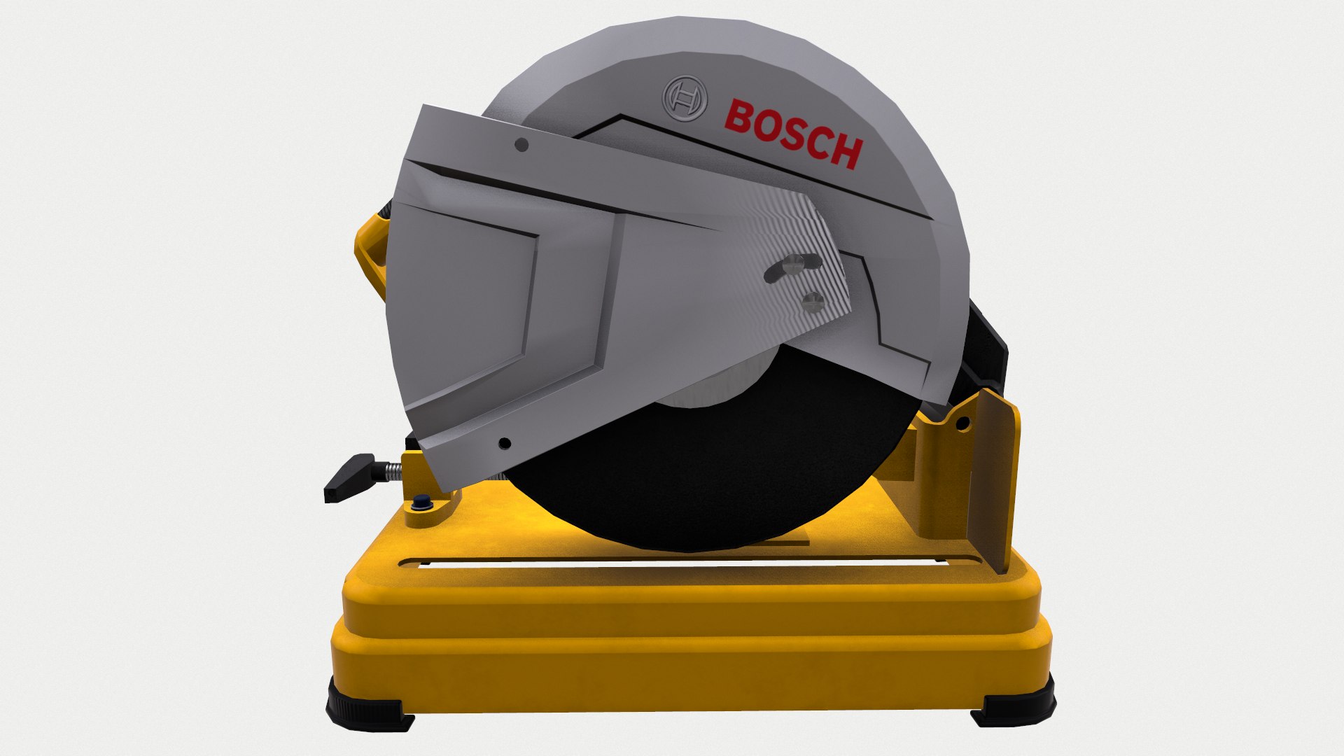 Electric Chop-Saw Machine Low Poly Model - TurboSquid 2391602