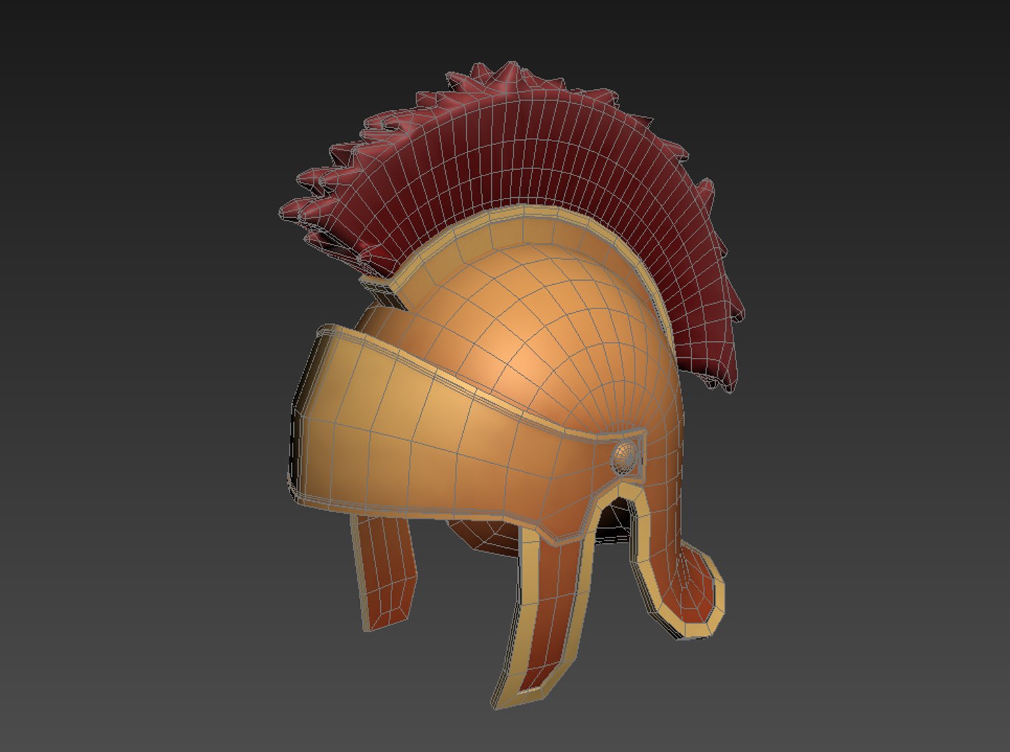 3D Model Roman Helmet - TurboSquid 1389706