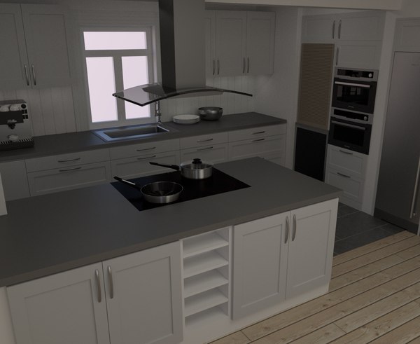 Kitchen 3D Models for Download | TurboSquid