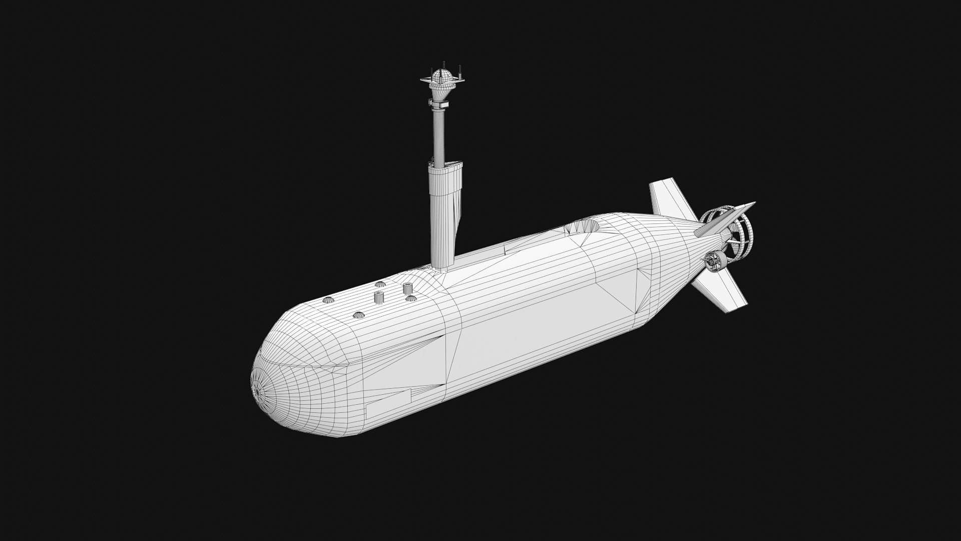 Echo Voyager Autonomous Underwater Vehicle Model - TurboSquid 2193774