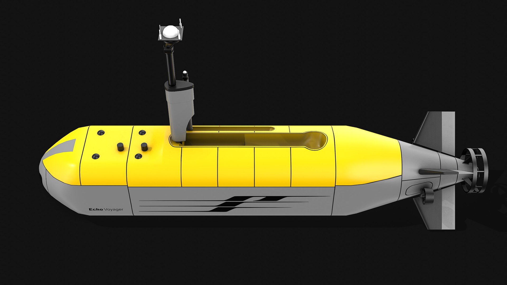 Echo Voyager Autonomous Underwater Vehicle Model - TurboSquid 2193774