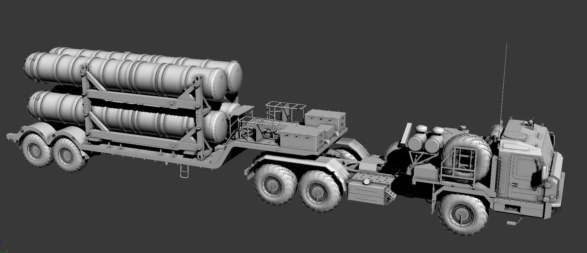 baz 6402 transporter 3d max