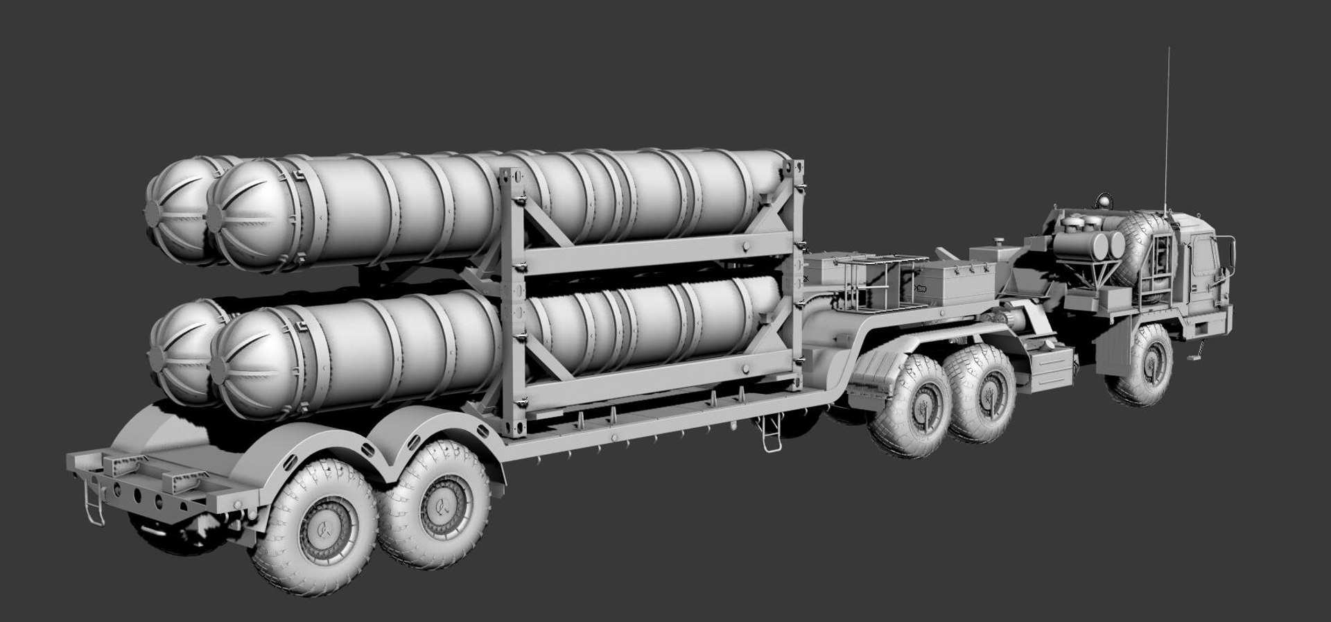 baz 6402 transporter 3d max