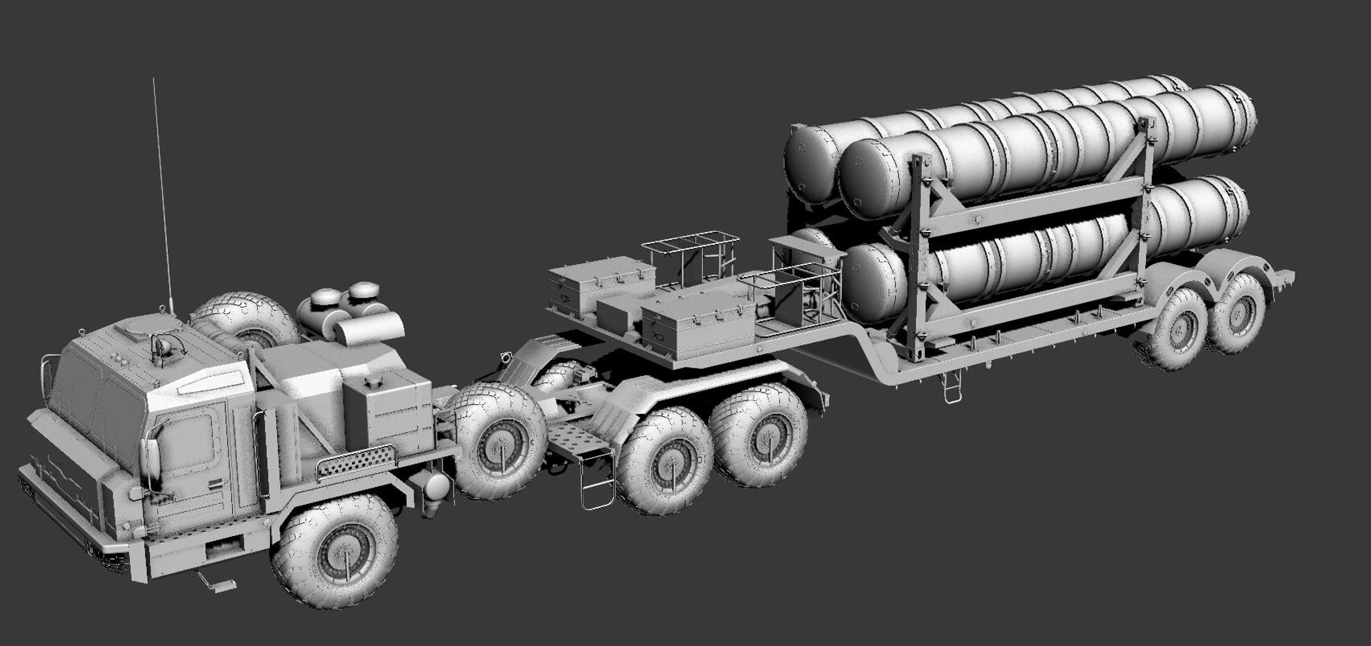 baz 6402 transporter 3d max