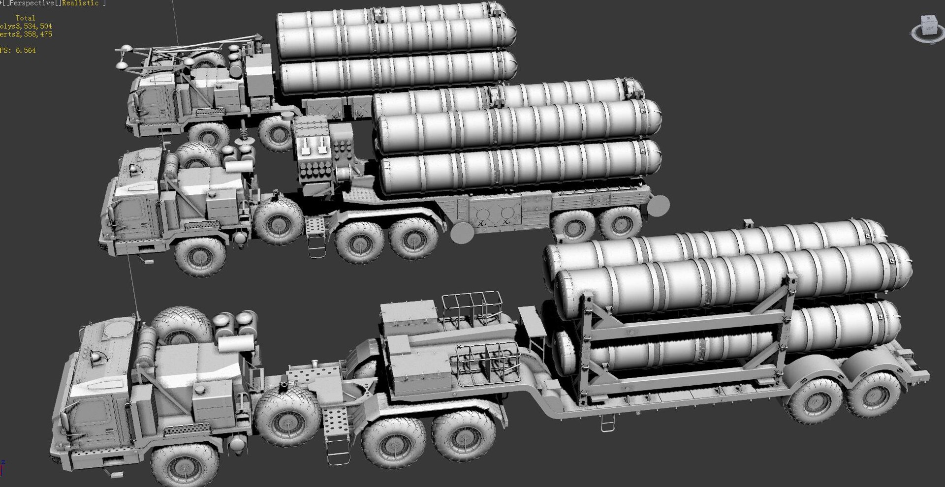 baz 6402 transporter 3d max