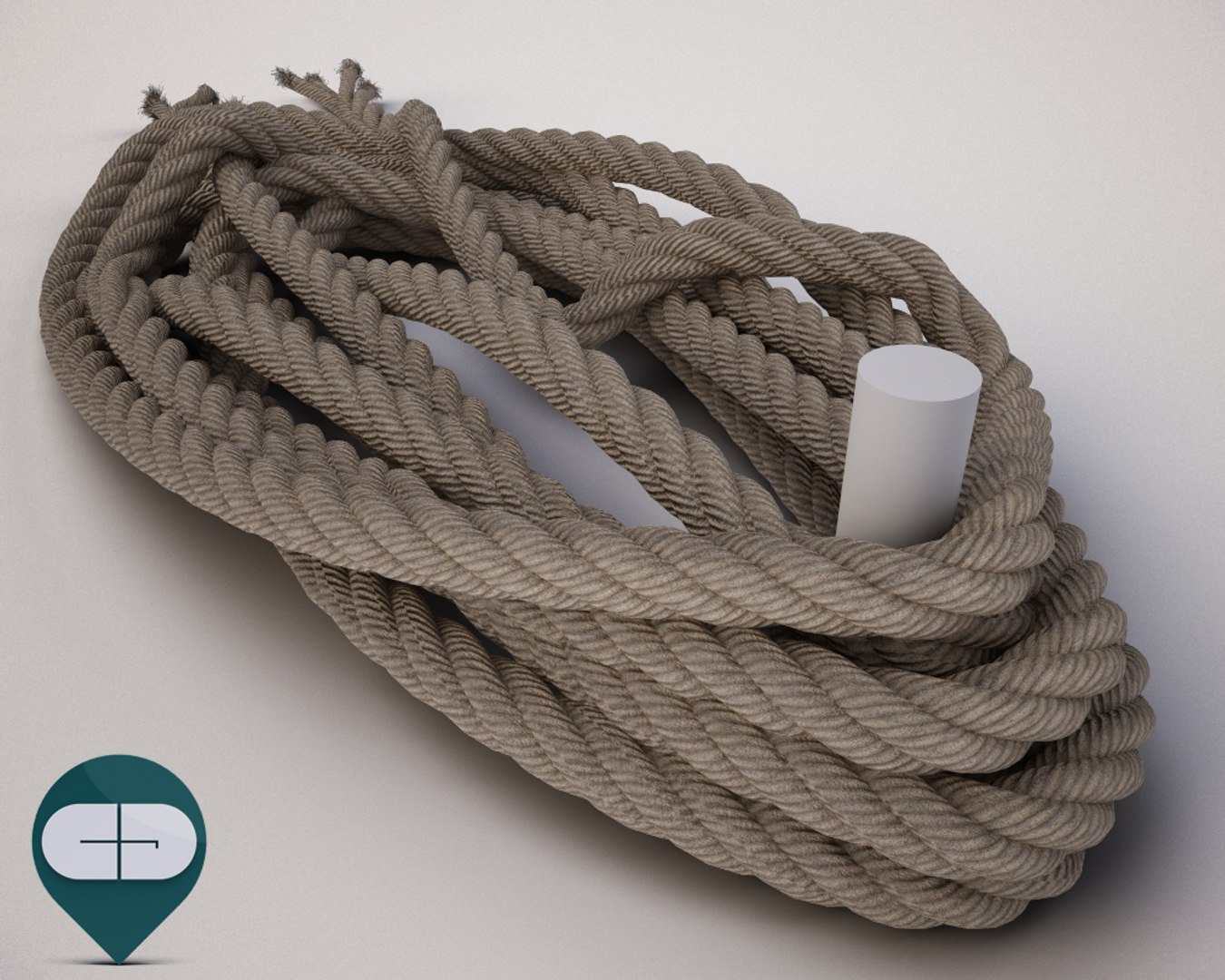 3ds Max Rope Industrial