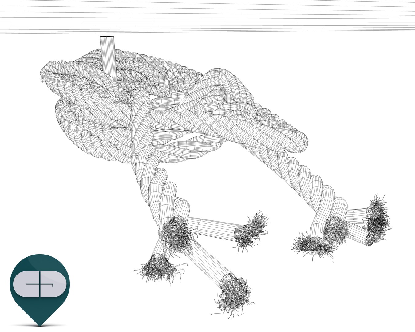 3ds Max Rope Industrial