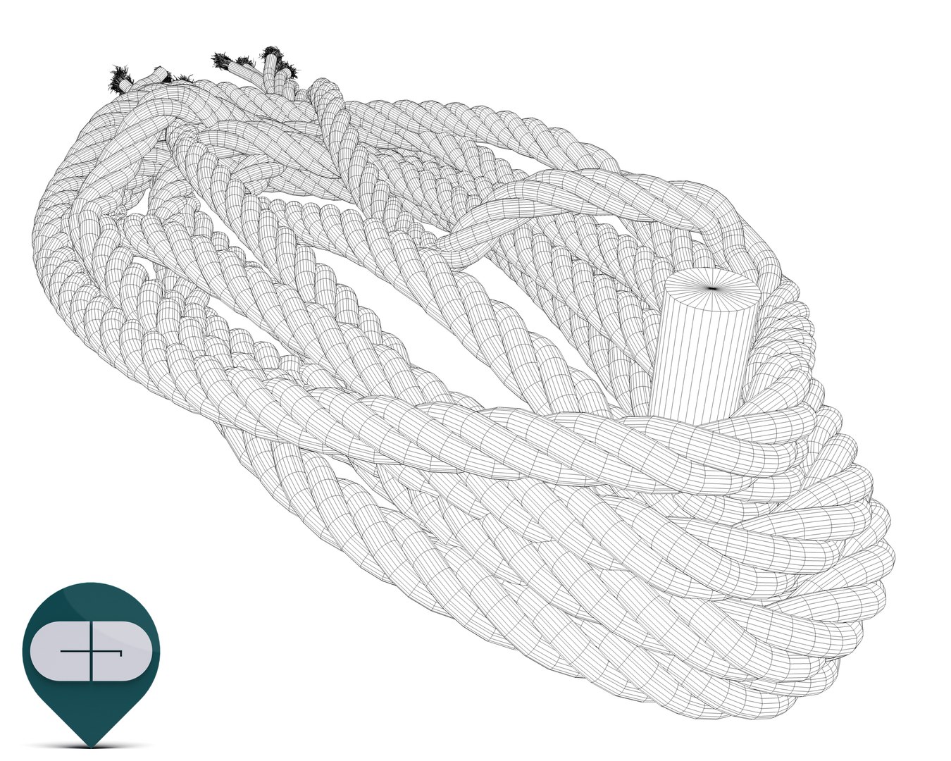3ds Max Rope Industrial