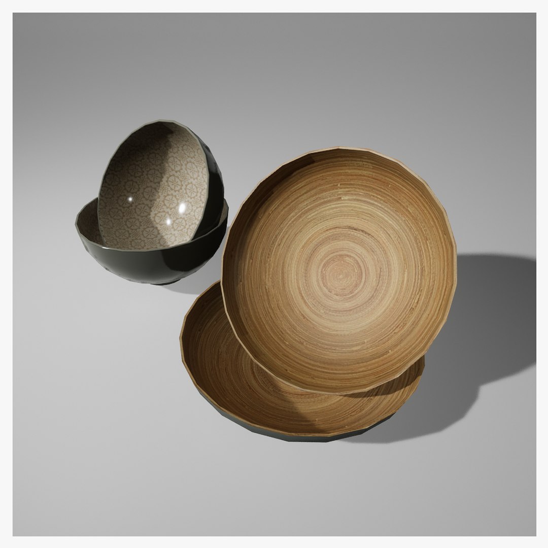 3D Bowls Model - TurboSquid 1955651