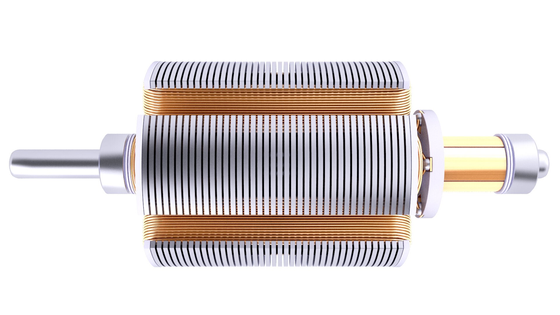 5 Pole Electric Motor Rotor 59 3D Model - TurboSquid 2257507