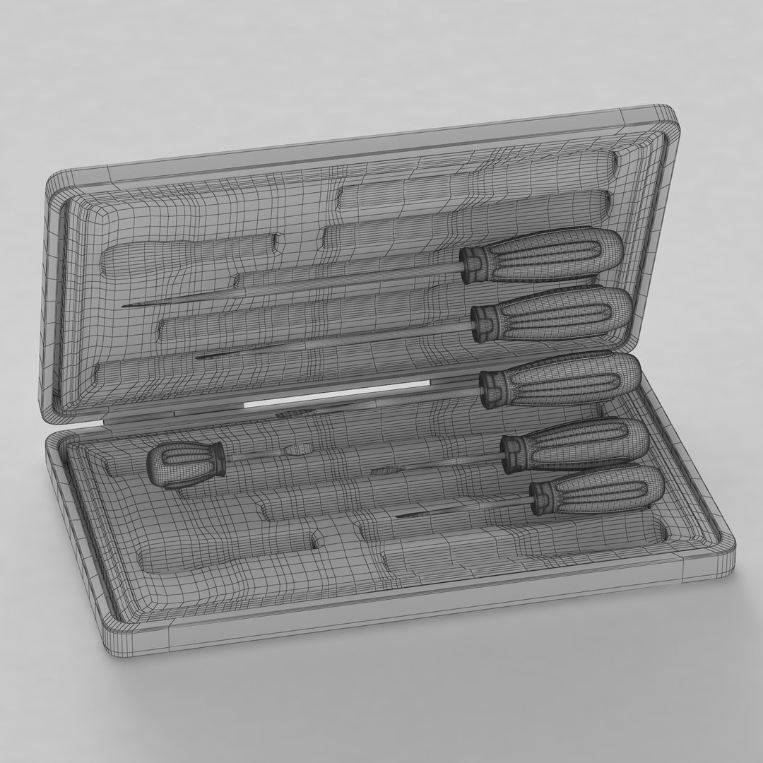 3d Screwdriver Box