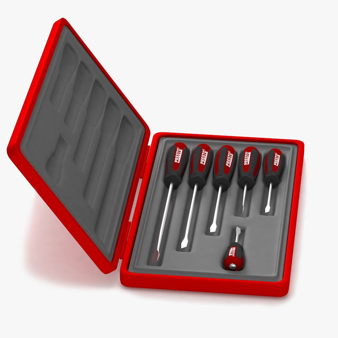 3d Screwdriver Box