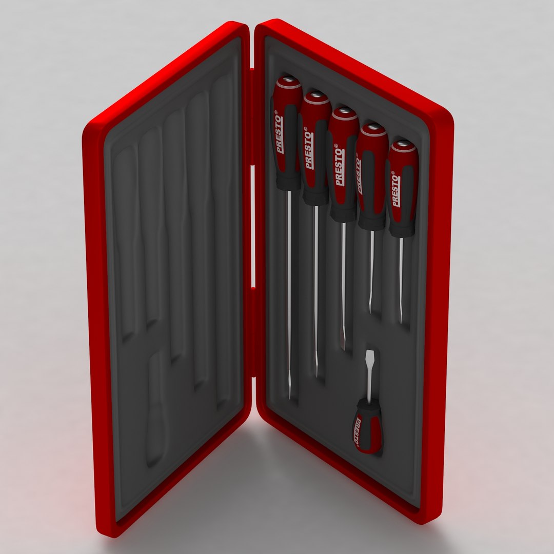 3d Screwdriver Box